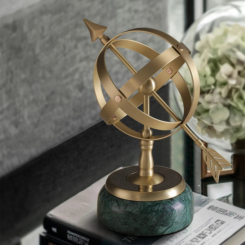 Inttox-Globe Décoratif pour Maison & Bureau 🌍🪄 | Cadeau Créatif & Élém